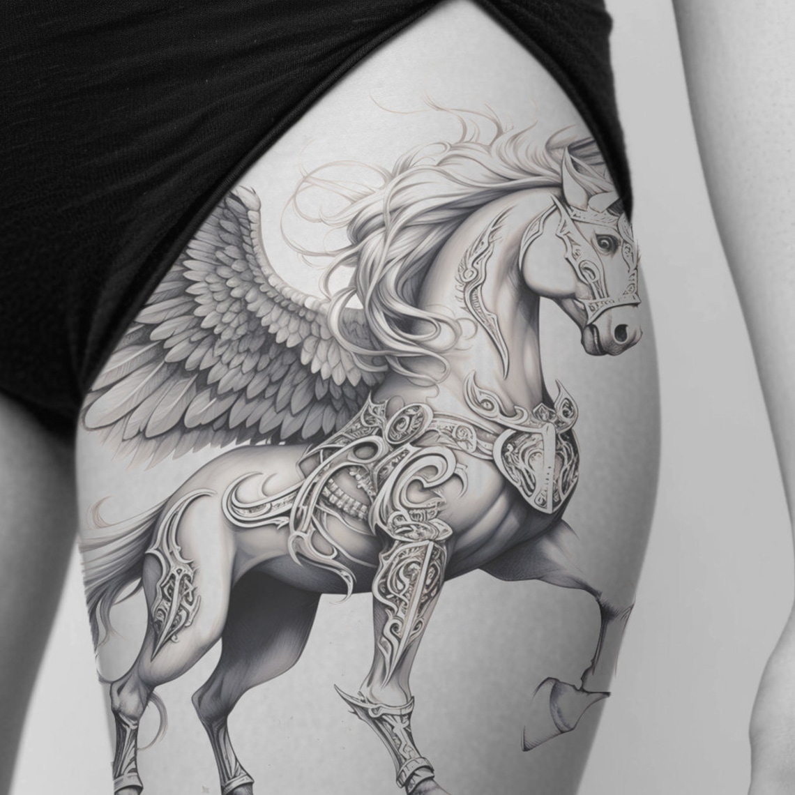 Pegasus Tattoo Tattoo Design Download High Resolution Digital Art PNG ...