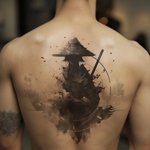 Samurai Tattoo Design - Download High Resolution Digital Art PNG ...