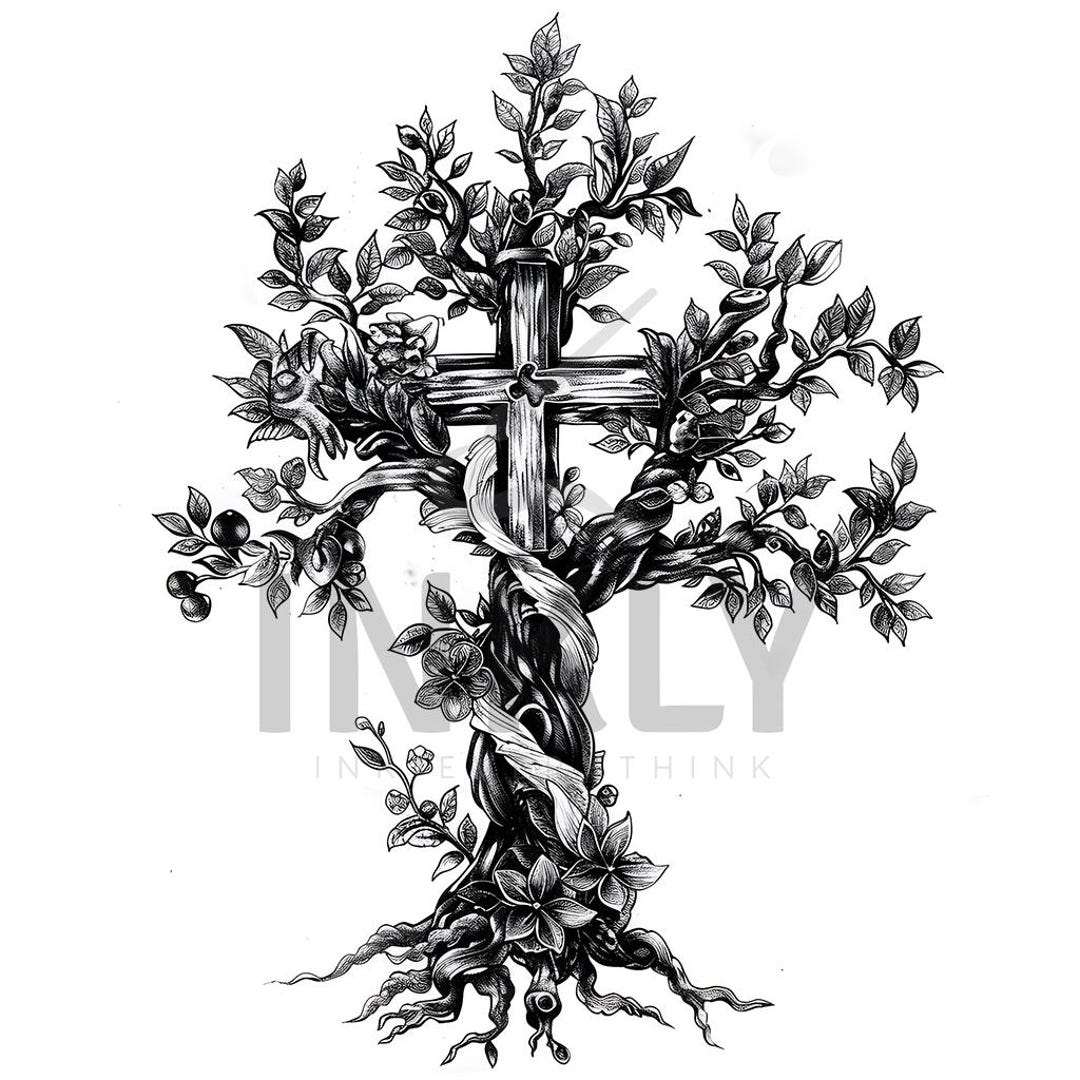 Tree of Life Tattoo Design - Download High Resolution Digital Art PNG ...