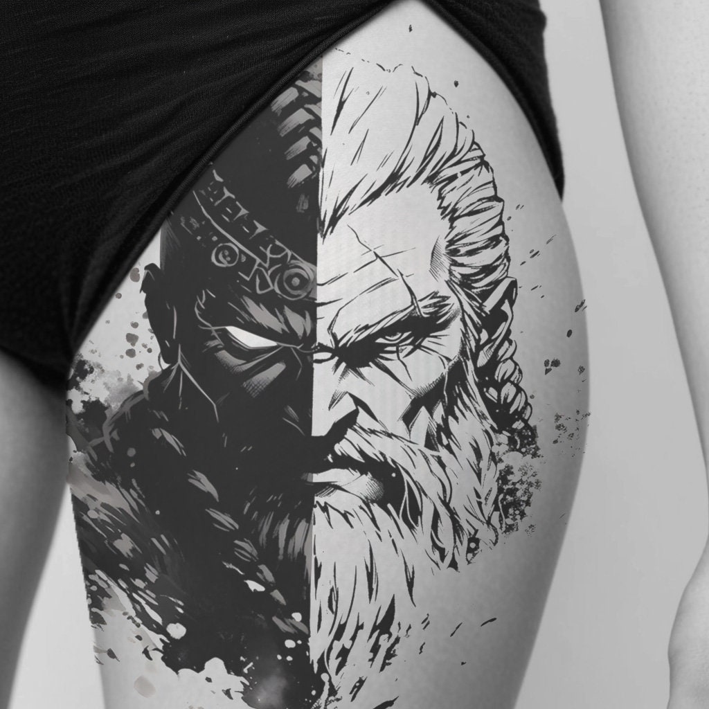 Viking Tattoo Design Download High Resolution Digital Art PNG ...