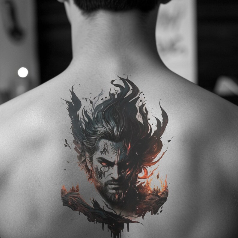 Hades Tattoo Design Download High Resolution Digital Art PNG ...