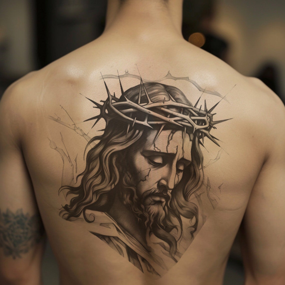 Jesus Christ Tattoo Design - Download High Resolution Digital Art PNG ...