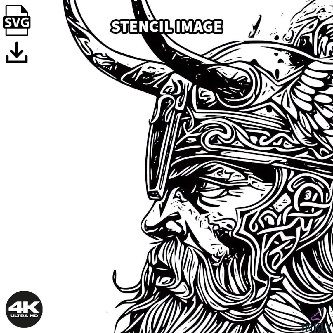 Odin Tattoo Design - Download High Resolution Digital Art PNG ...