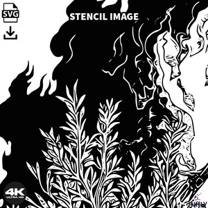 Moses and the Burning Bush Tattoo Design - Download High Resolution ...