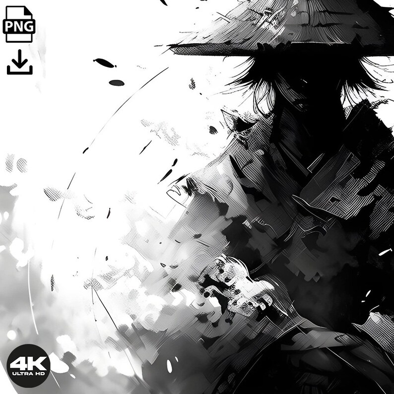 Samurai Tattoo Design - Download High Resolution Digital Art PNG ...