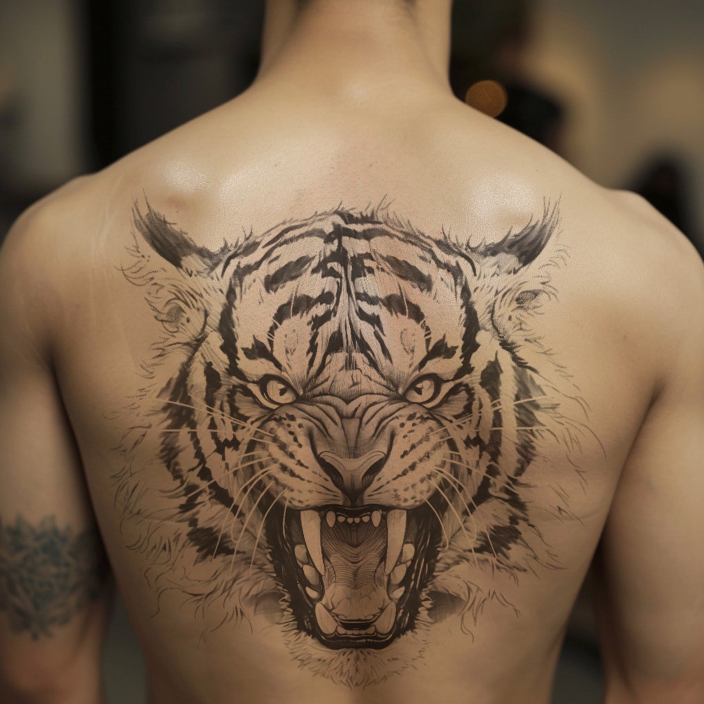 Tiger Tattoo Design - Download High Resolution Digital Art PNG ...
