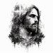 Jesus Christ Tattoo Design - Download High Resolution Digital Art PNG ...