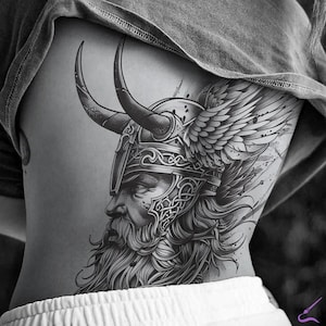 Odin Tattoo Design - Download High Resolution Digital Art PNG ...