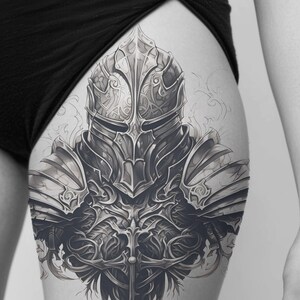 Knight Tattoo Design - Download High Resolution Digital Art PNG ...