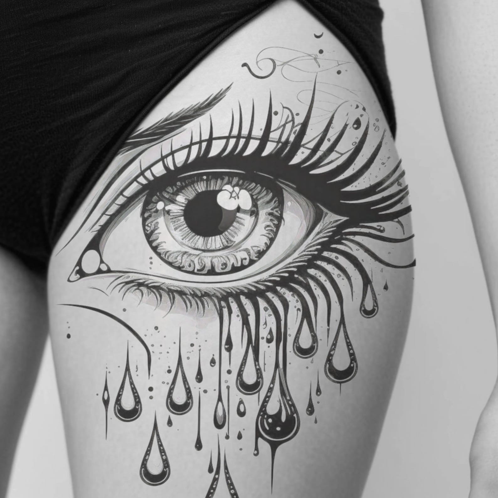 Eye Tattoo Design - Download High Resolution Digital Art PNG ...