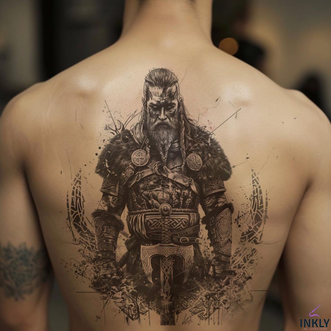 Viking Tattoo Design - Download High Resolution Digital Art PNG ...