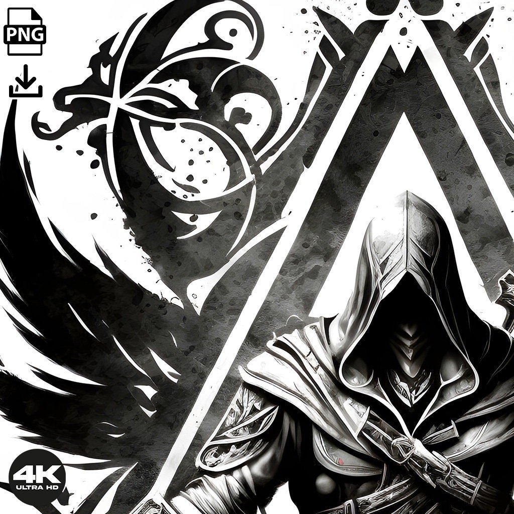 Assassins Creed Tattoo Design - Download High Resolution Digital Art ...