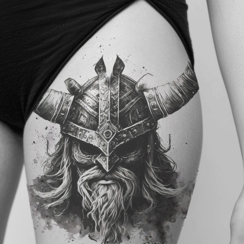 Viking Tattoo Design - Download High Resolution Digital Art PNG ...