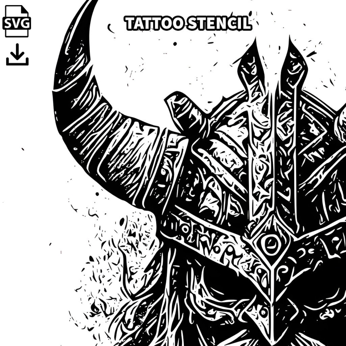 Viking Tattoo Design - Download High Resolution Digital Art PNG ...