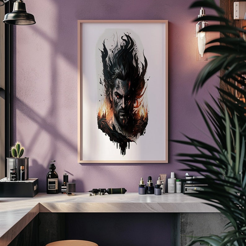 Hades Tattoo Design Download High Resolution Digital Art PNG ...