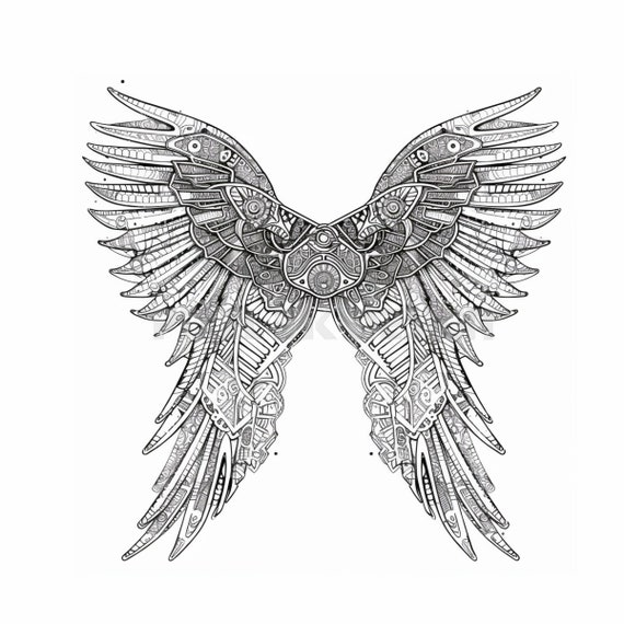 White Ink Tattoos Wings