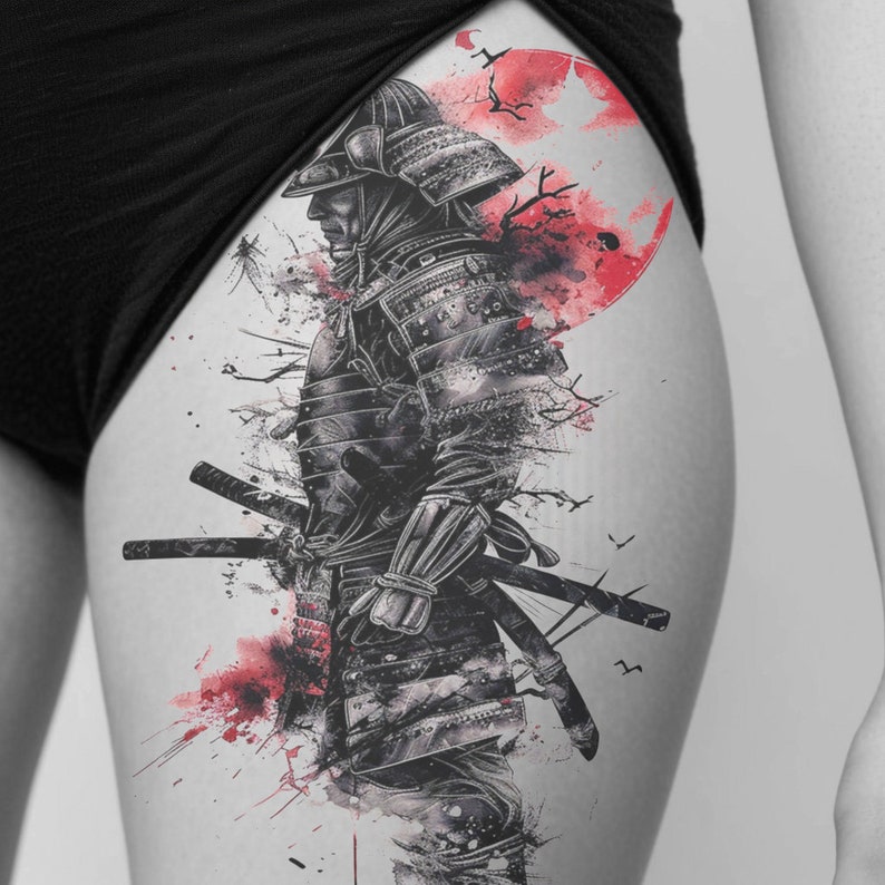 Samurai Tattoo Design - Download High Resolution Digital Art PNG ...