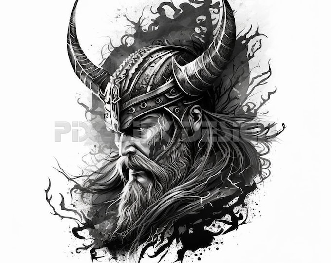 Valkyrie Tattoo Design - Download High Resolution Digital Art PNG ...