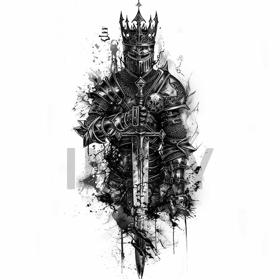 Knights Tattoo Design