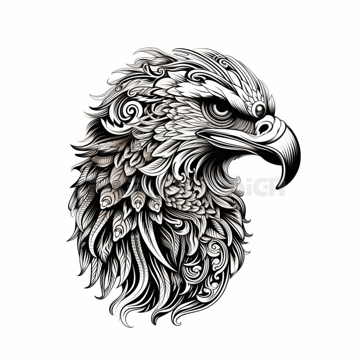 Eagle Head Tattoos Designs