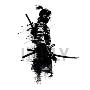 Samurai Tattoo Design - Download High Resolution Digital Art PNG ...