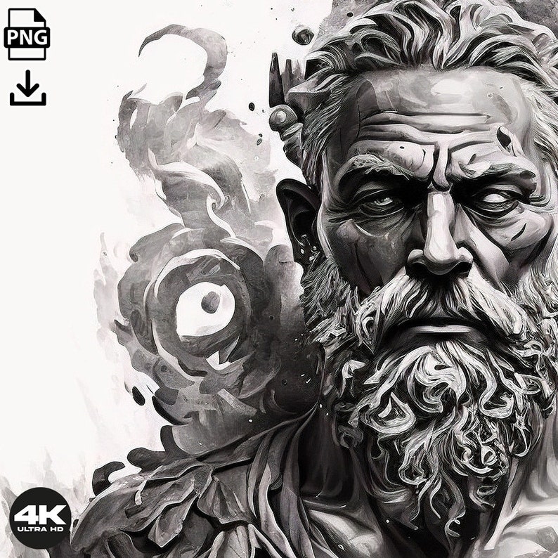 Socrates Tattoo Design Download High Resolution Digital Art PNG ...
