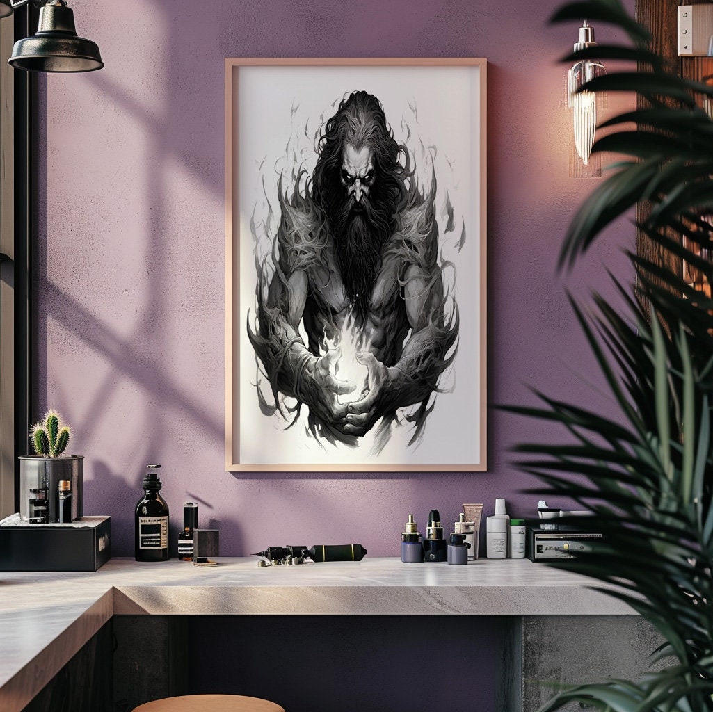 Prometheus Tattoo Design Download High Resolution Digital Art PNG ...