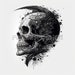 Scull Tattoo Design - Download High Resolution Digital Art PNG ...