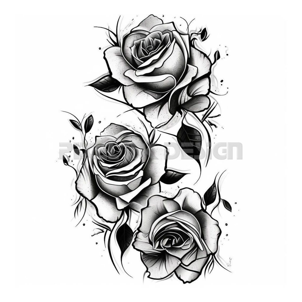 Rose Vine Tatoveringer Design Roses On The Vine. What Are Your
