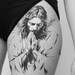 Jesus Christ Tattoo Design - Download High Resolution Digital Art PNG ...