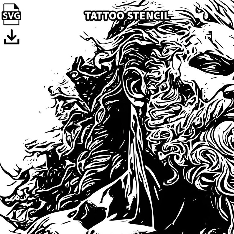 Zeus Tattoo Design Download High Resolution Digital Art PNG Transparent ...