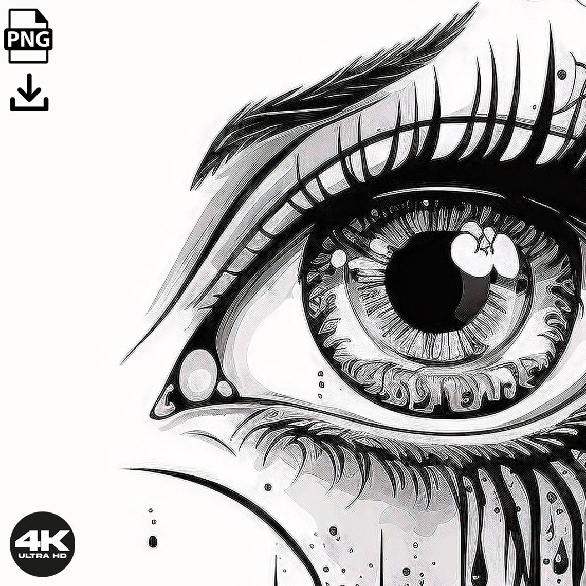 Eye Tattoo Design - Download High Resolution Digital Art PNG ...