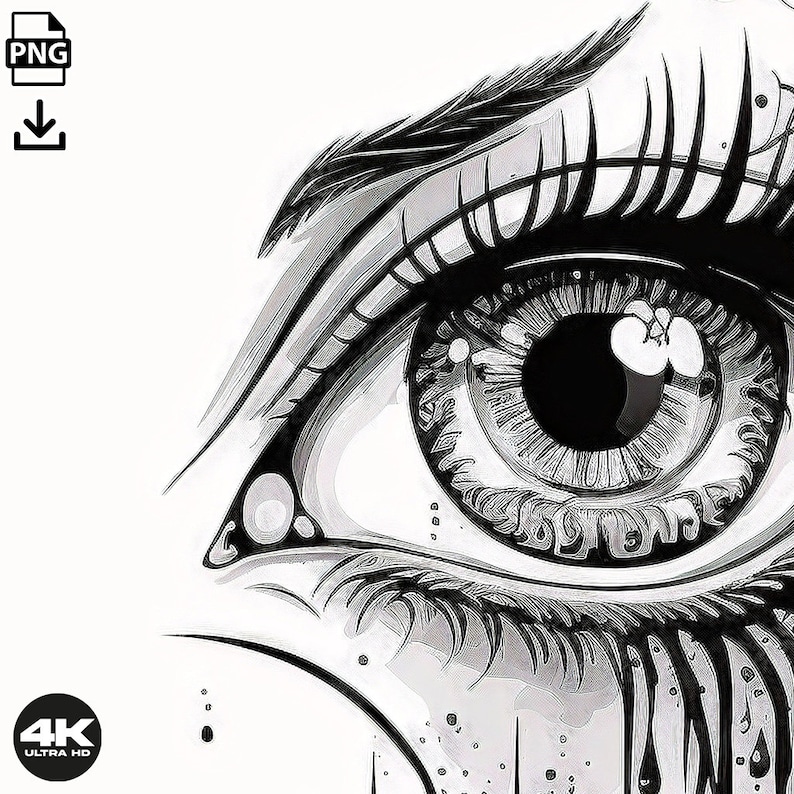 Eye Tattoo Design - Download High Resolution Digital Art PNG ...