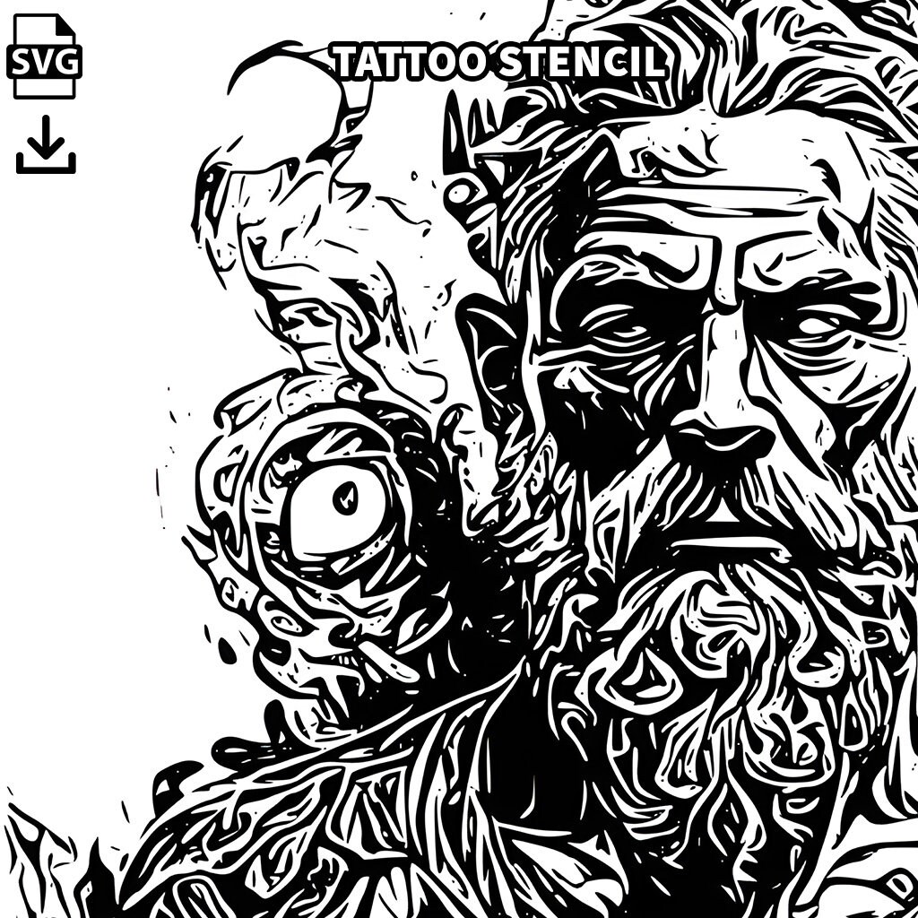 Socrates Tattoo Design Download High Resolution Digital Art PNG ...