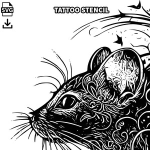 Mouse Tattoo Design Download High Resolution Digital Art PNG ...