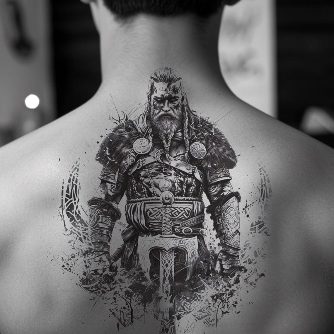 Viking Tattoo Design - Download High Resolution Digital Art PNG ...