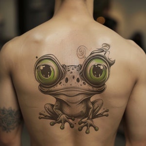 Frog Tattoo Design - Download High Resolution Digital Art PNG ...