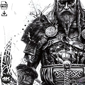 Viking Tattoo Design - Download High Resolution Digital Art PNG ...