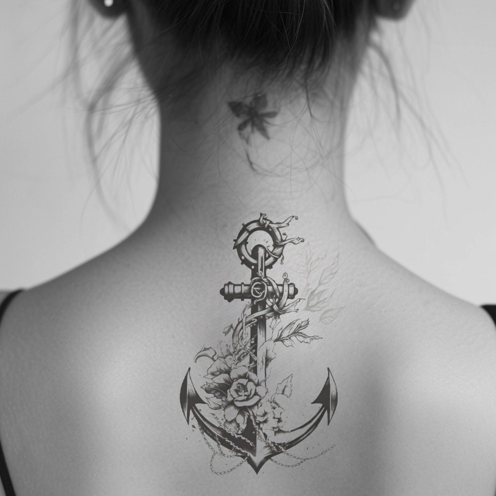 Sailor Anchor Tattoo Design Download High Resolution Digital Art PNG ...