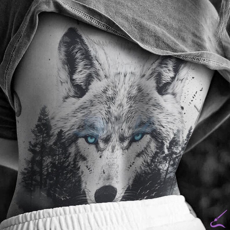 Wolf Tattoo Design - Download High Resolution Digital Art PNG ...