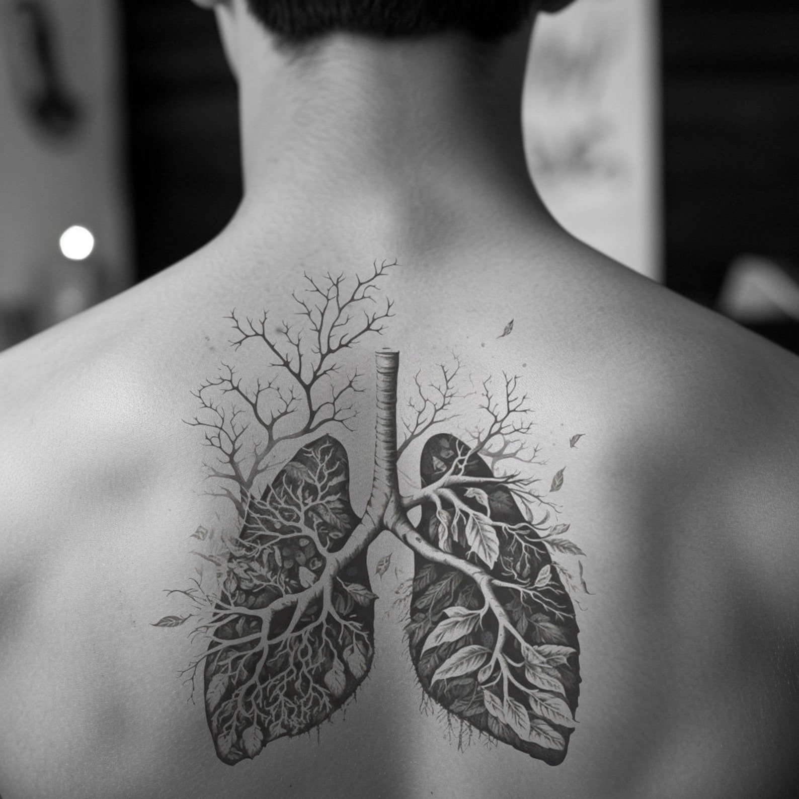 Lungs Tattoo Design Download High Resolution Digital Art PNG ...