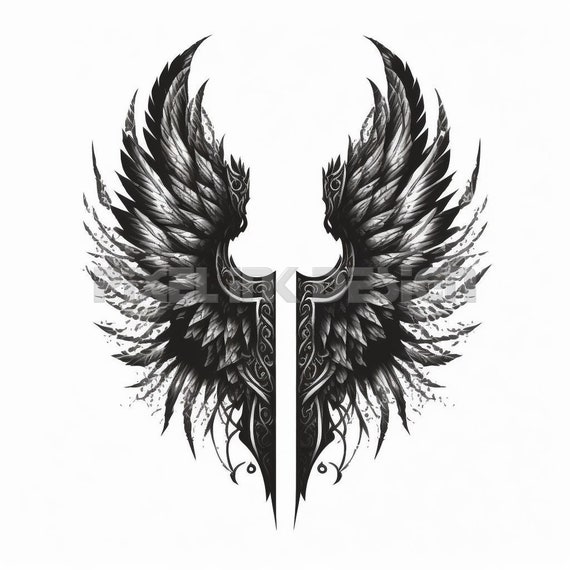 Ali D'angelo Scure Png