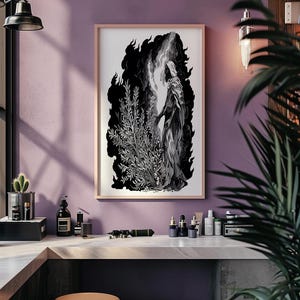 Moses and the Burning Bush Tattoo Design - Download High Resolution ...