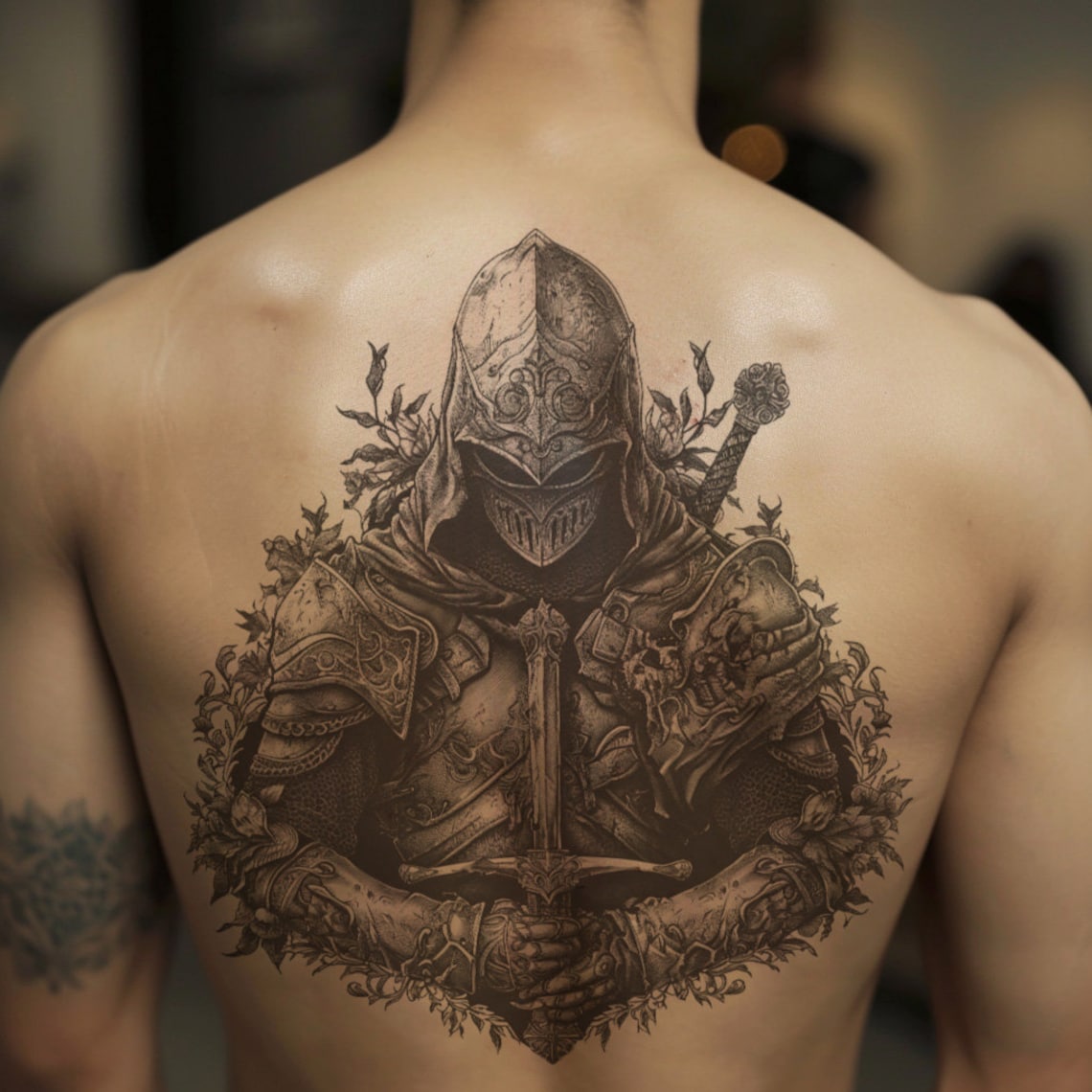 Knight Tattoo Design Download High Resolution Digital Art PNG ...