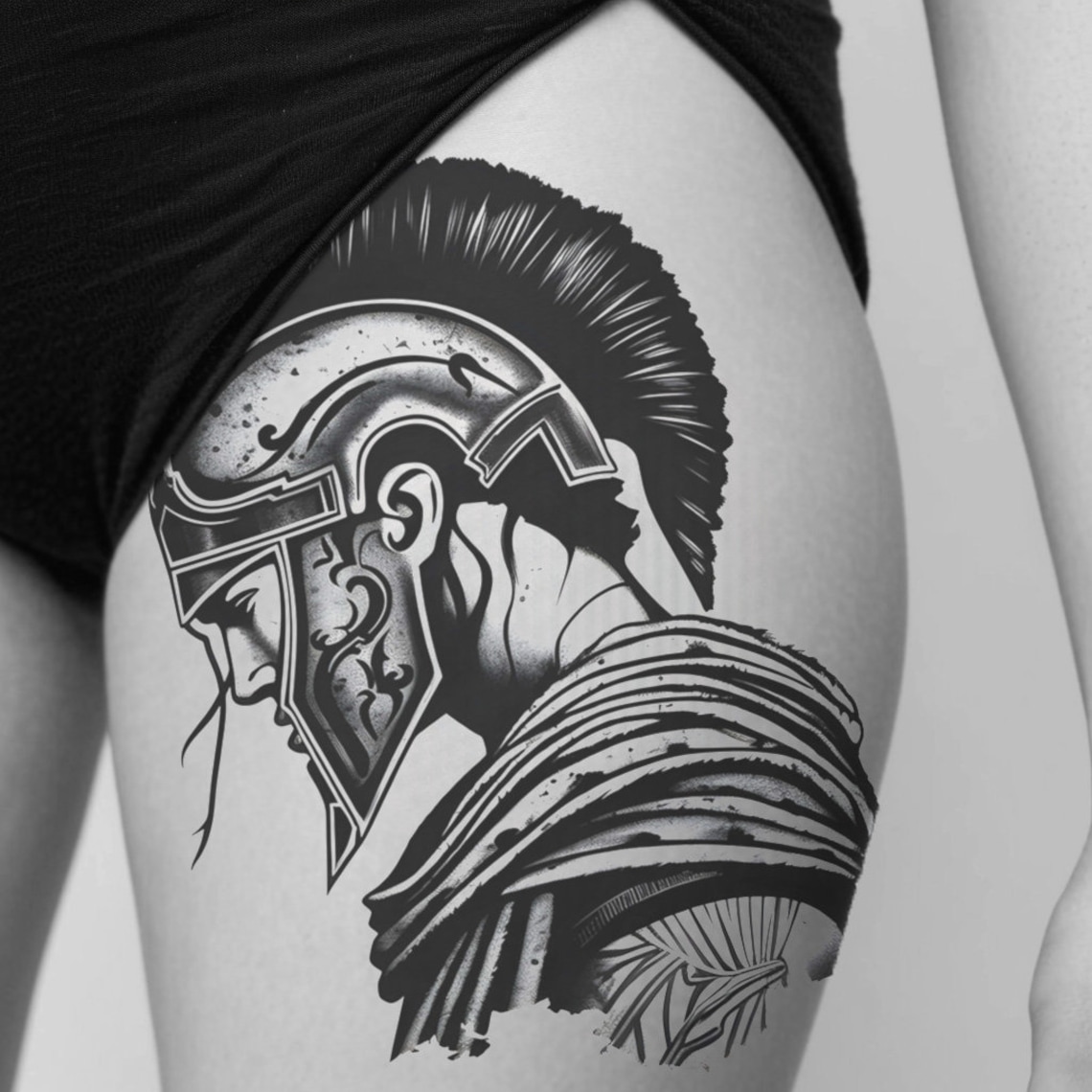 Achilles Tattoo Design Download High Resolution Digital PNG Art on ...