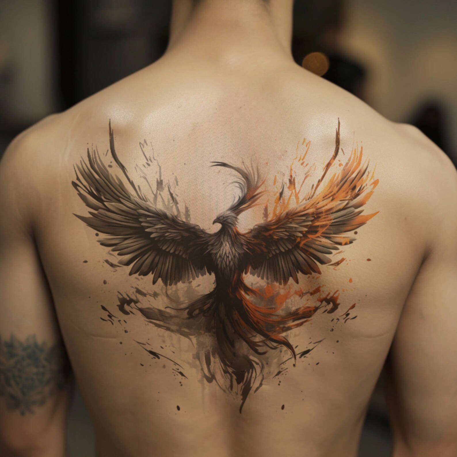 Phoenix Tattoo Design - Download High Resolution Digital Art PNG ...