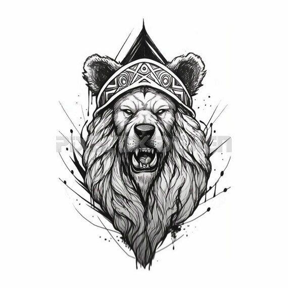 Norse Bear Tattoo