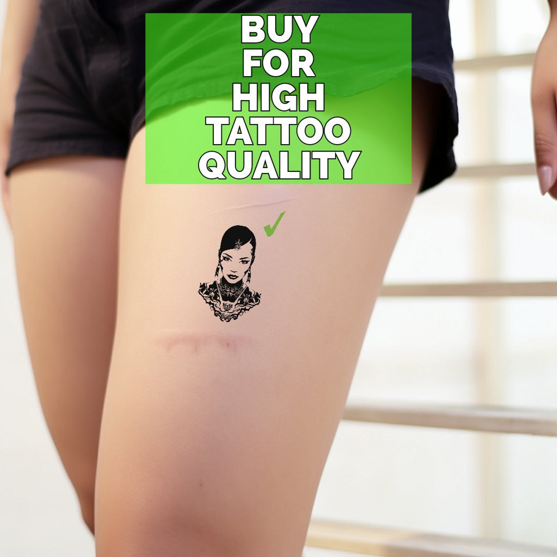 Flora Roman Goddes of Flowers Tattoo Design White Background - Etsy