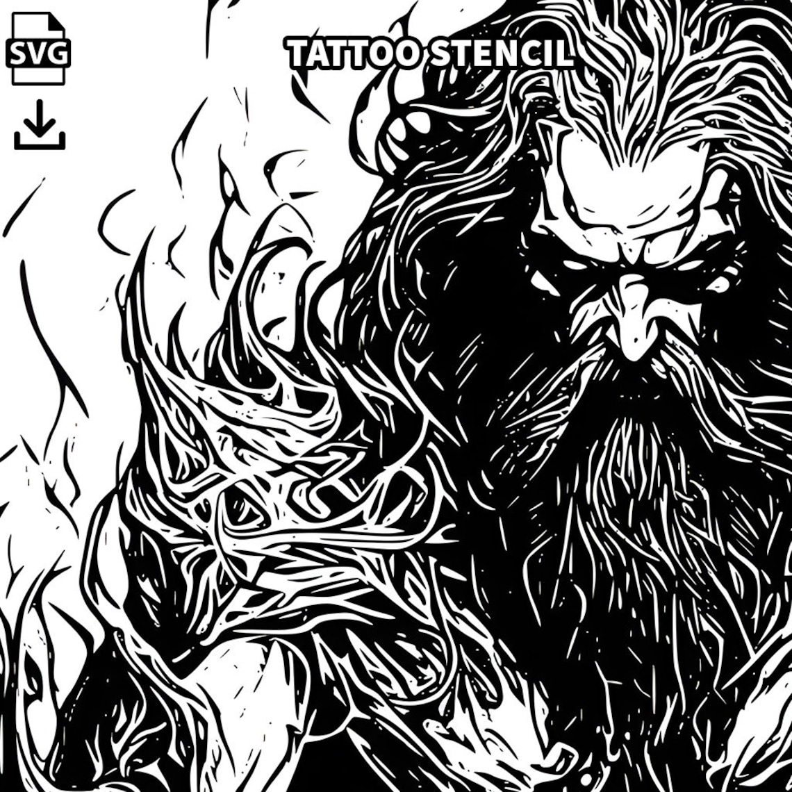 Prometheus Tattoo Design Download High Resolution Digital Art PNG ...