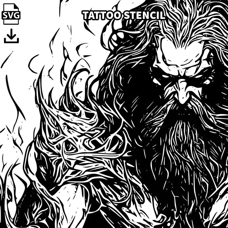 Prometheus Tattoo Design Download High Resolution Digital Art PNG ...